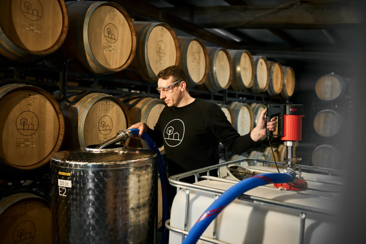 Distillery Drum Pumps for Efficient Liquid Transfer | Flux Pumps UK